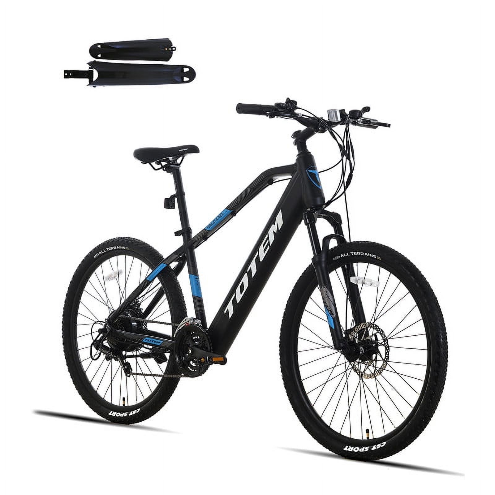 Totem Mountain Bikes for Adults, 27.5 Inch bike Volcano, Shimano 21-Speed Gears, Lockable ...