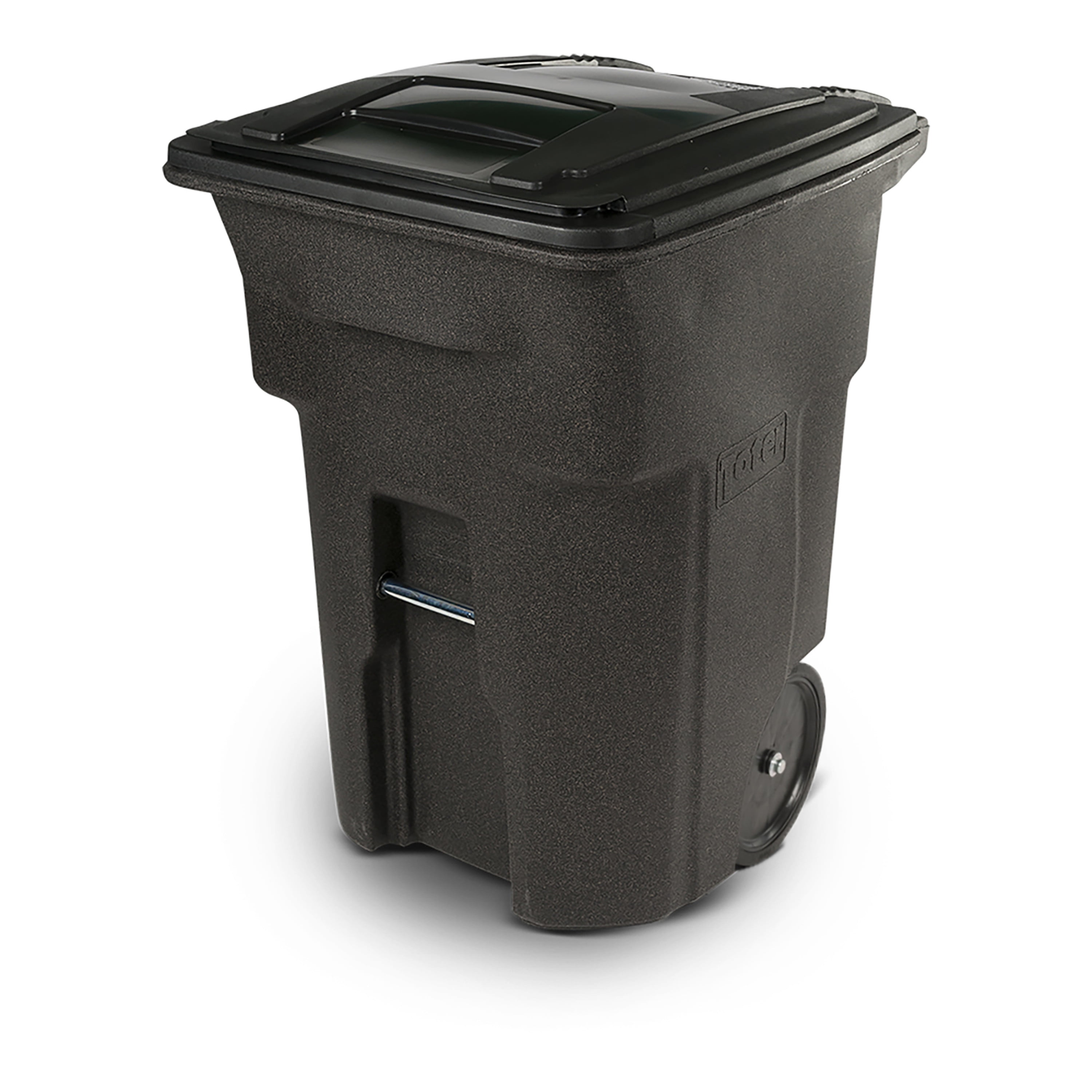 Toter 96 Gal. Industrial Large Outdoor Garbage Bin with Quiet Wheels ...
