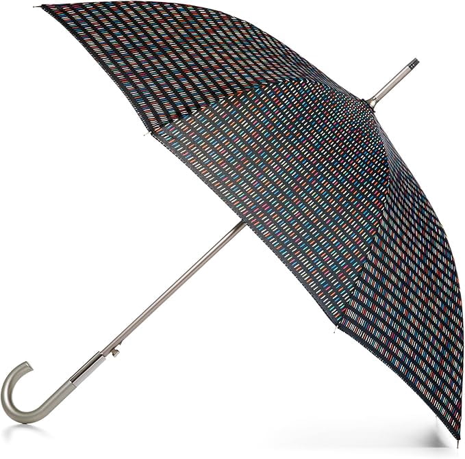 Totes Classic Eco Umbrella - Auto Open, Water-Resistant, 46" Canopy ...