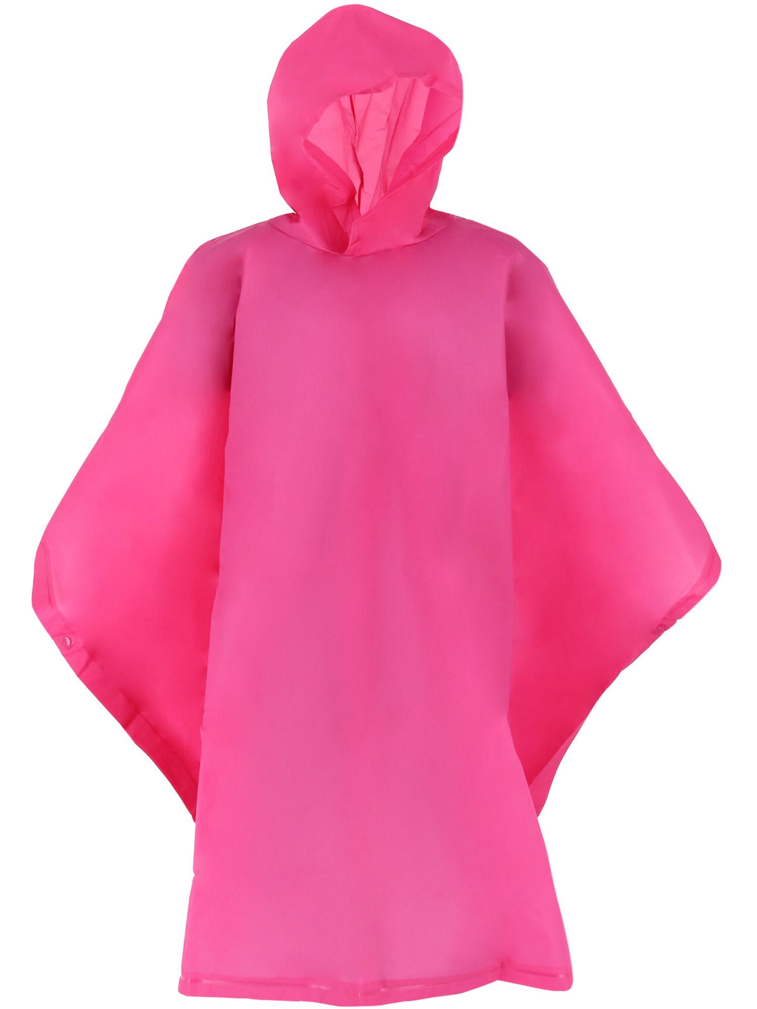 Totes Kids' Hooded Pullover Rain Poncho with Snaps - Walmart.com