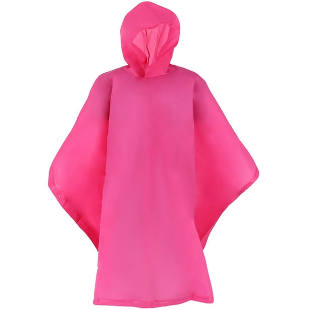 Totes Kids' Hooded Pullover Rain Poncho with Snaps - Walmart.com