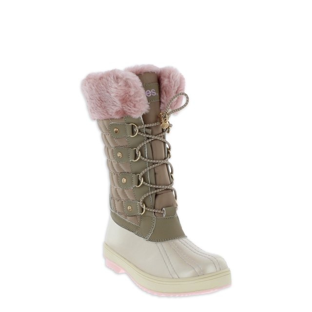 Totes Little Girl & Big Girl Shirley Snow Boot, Sizes 11-5 - Walmart.com