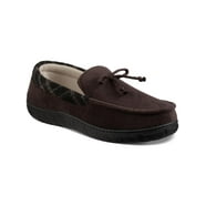 George Men's Genuine Suede Moccasin Slippers - Walmart.com