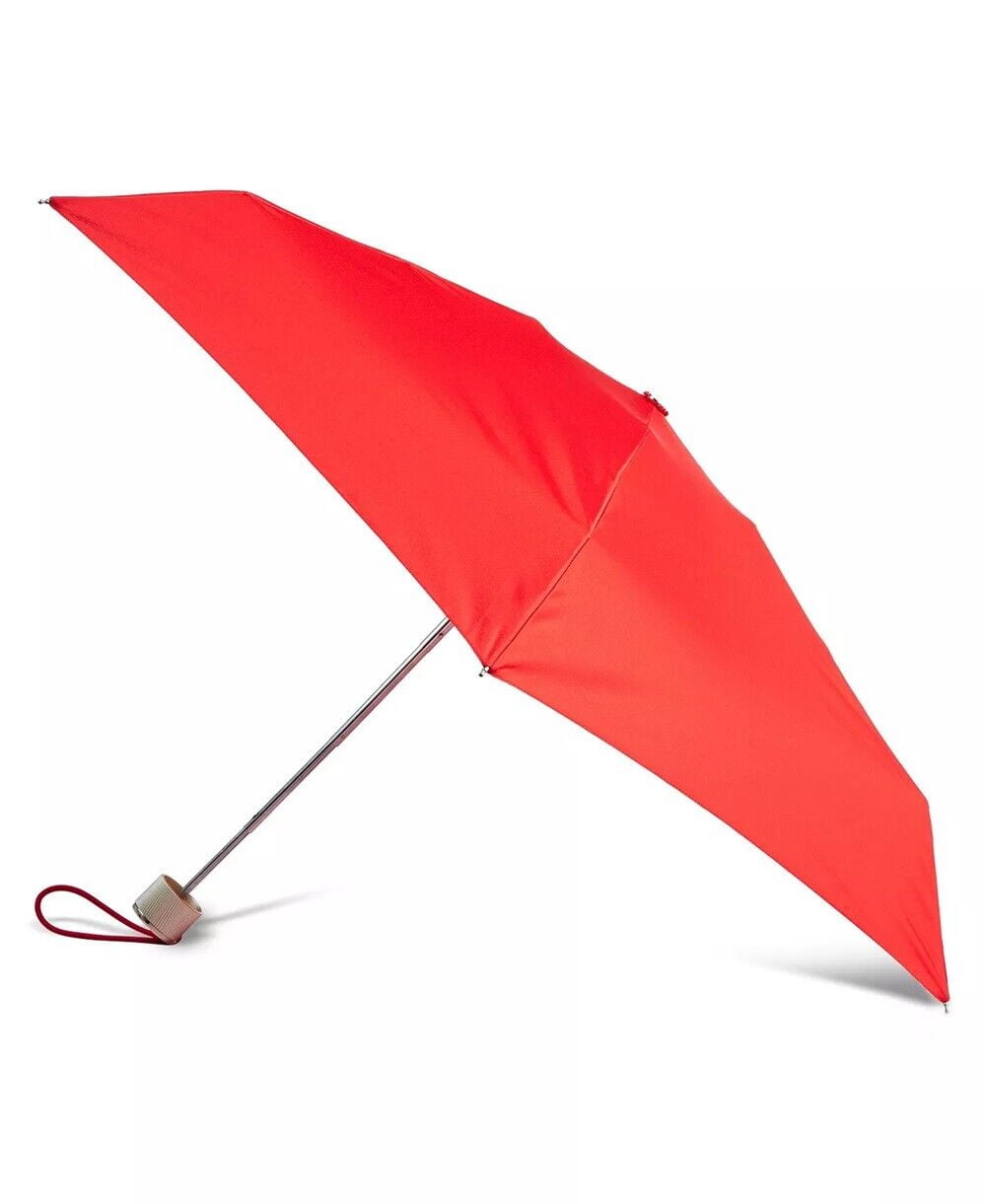 Totes Mini Manual Open Close Umbrella With Neverwet Red - 8407 ...