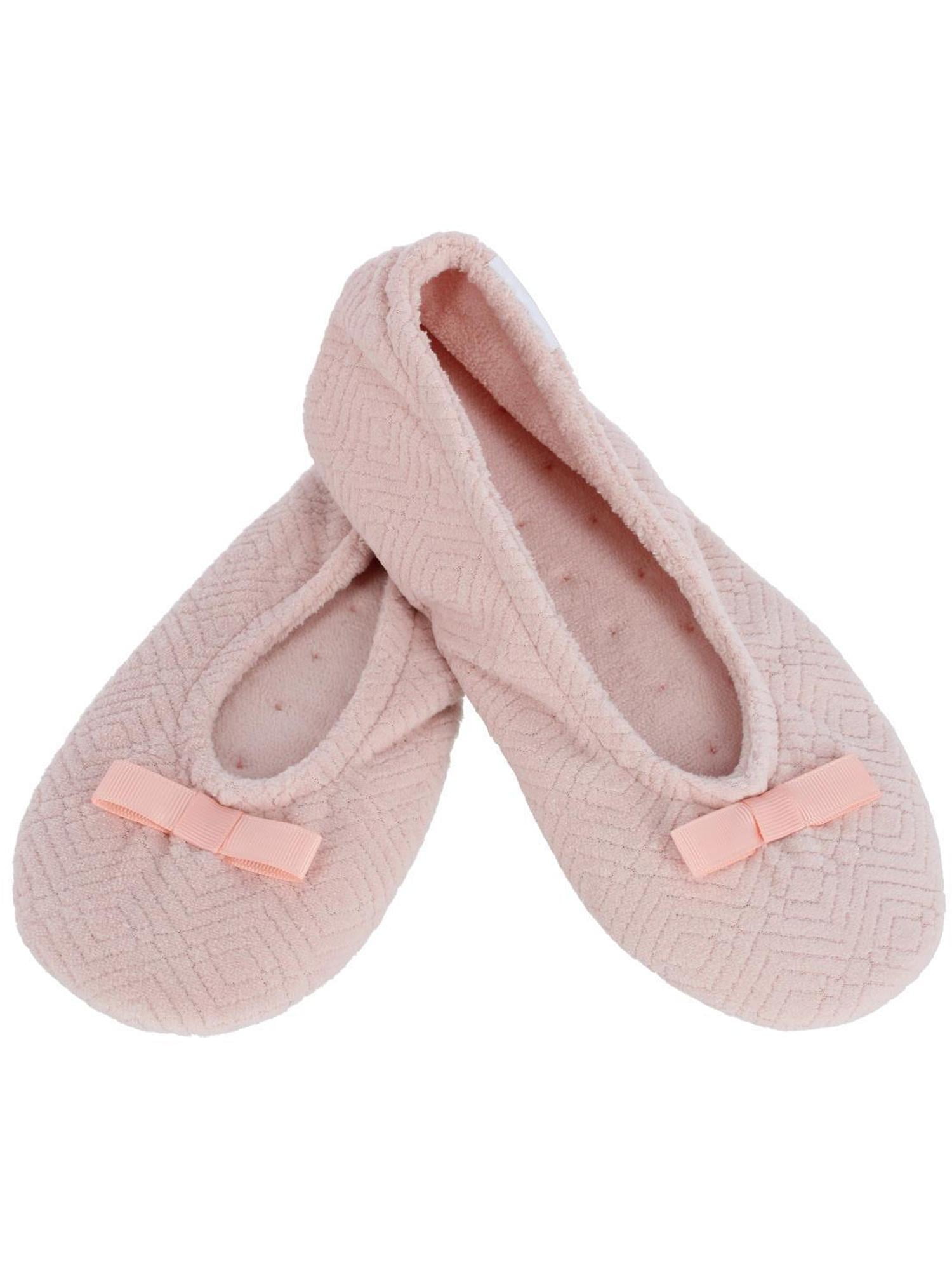 Isotoner Sculpted Microterry Ballerina Slippers (Women) - Walmart.com