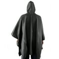 Totes Unisex Rain Poncho, Lightweight, Reusable, And Packable, Black ...