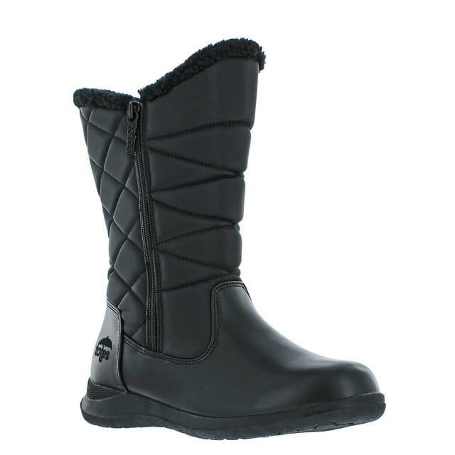 Totes Women's Edgen Waterproof Zip Up Snow Boots, Sizes 6-11, Wide ...