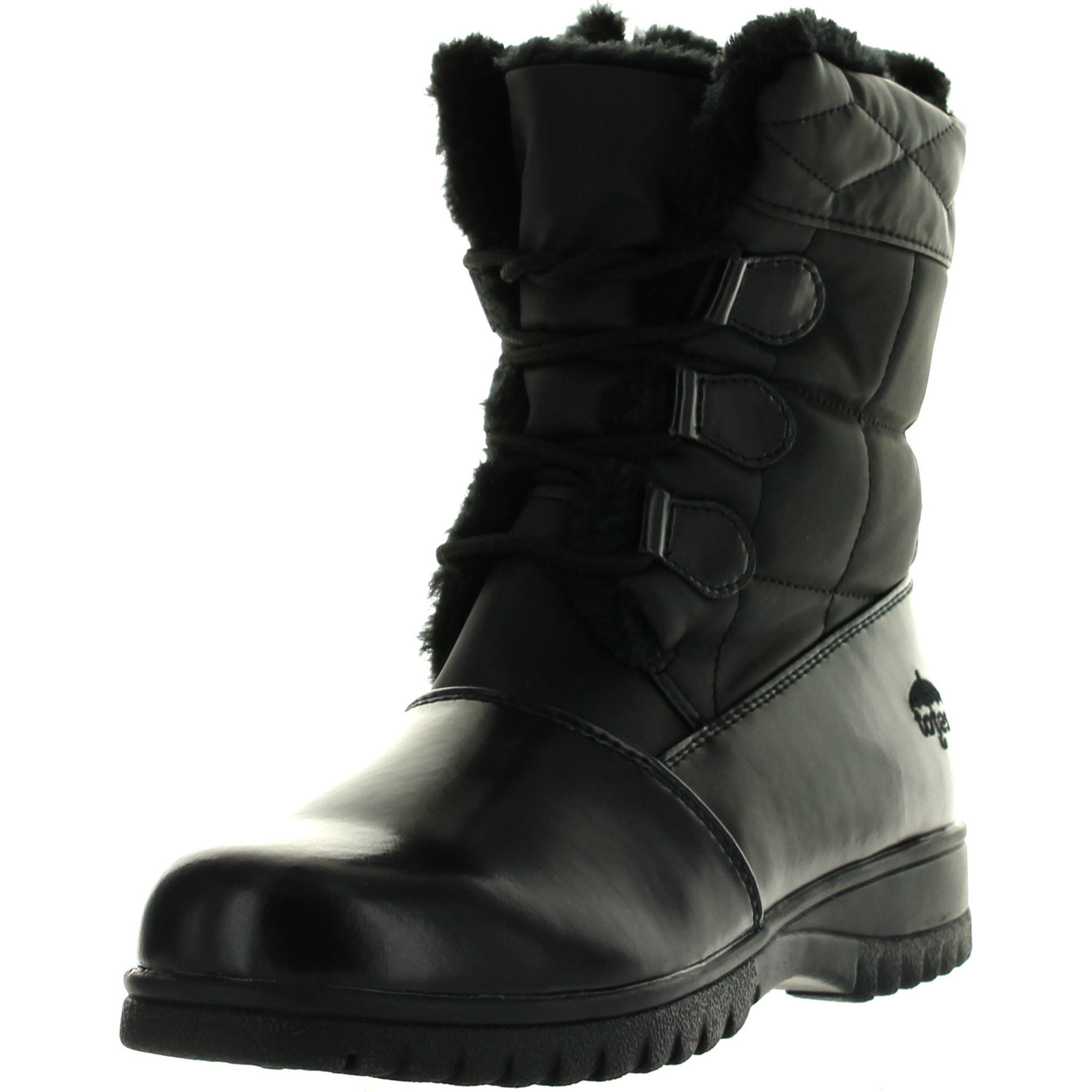 Totes Womens Karla Winter Waterproof Snow Boots - Walmart.com