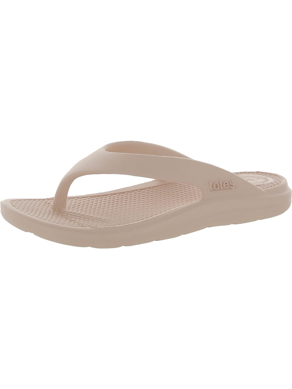 Totes Womens Round Toe Slip On Flip-Flops - Walmart.com