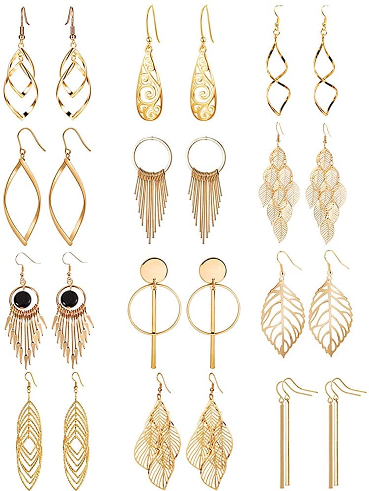 Totf Drop Dangle Earrings, Copper, 12 Count - Walmart.com