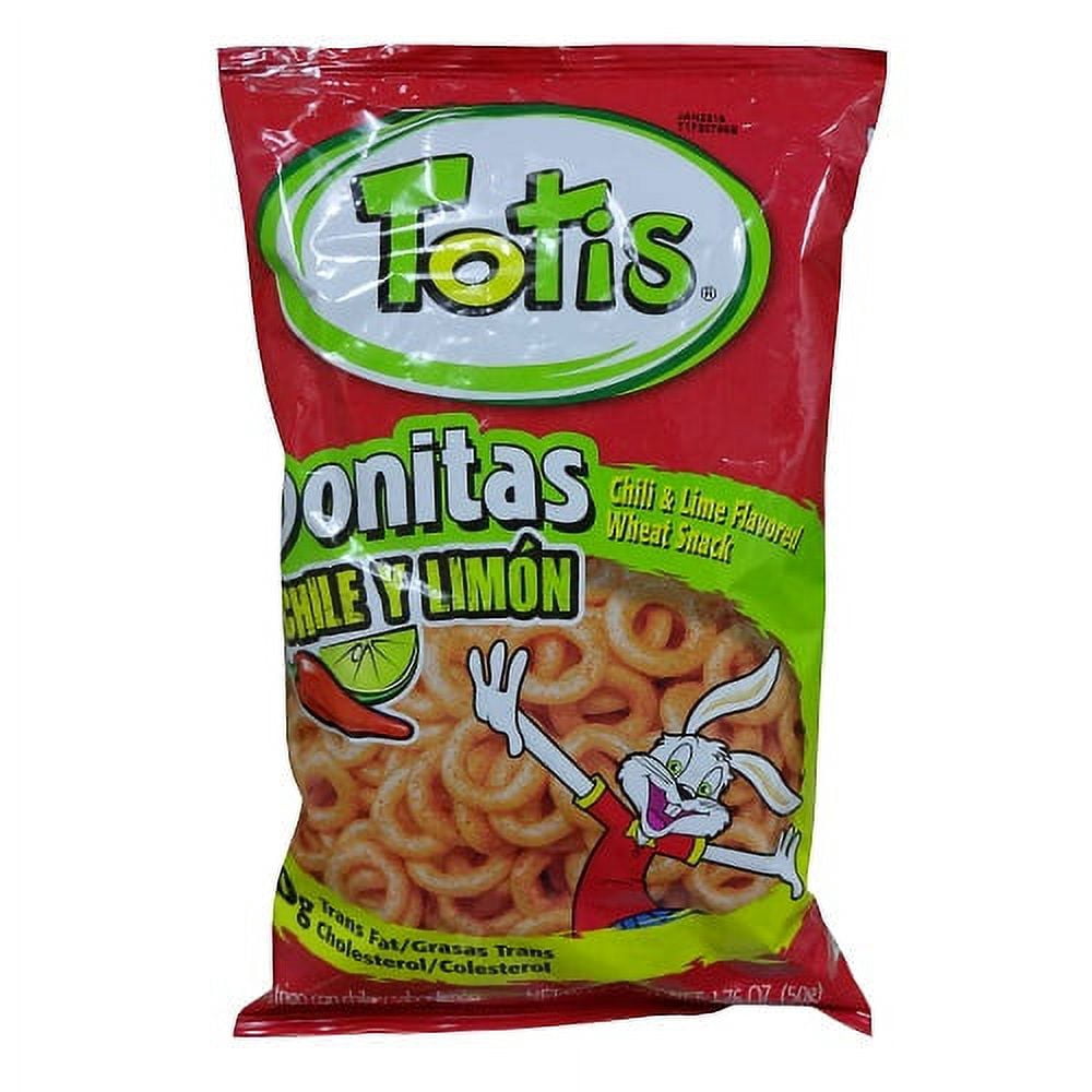 Totis Donitas Chile and Lemon Snack, 1.76 Oz. - Walmart.com