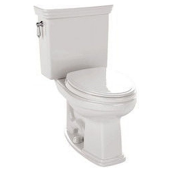 Toto CST424SFG#01 Promenade Two Piece Elongated 1.6 GPF Toilet with G ...