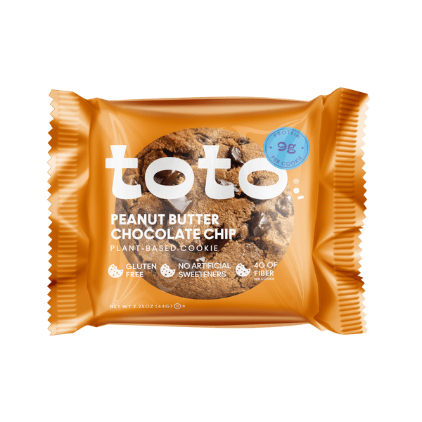 Toto Foods Peanut Butter Chocolate Chip Cookies 2.25 oz (Pack Of 10 ...