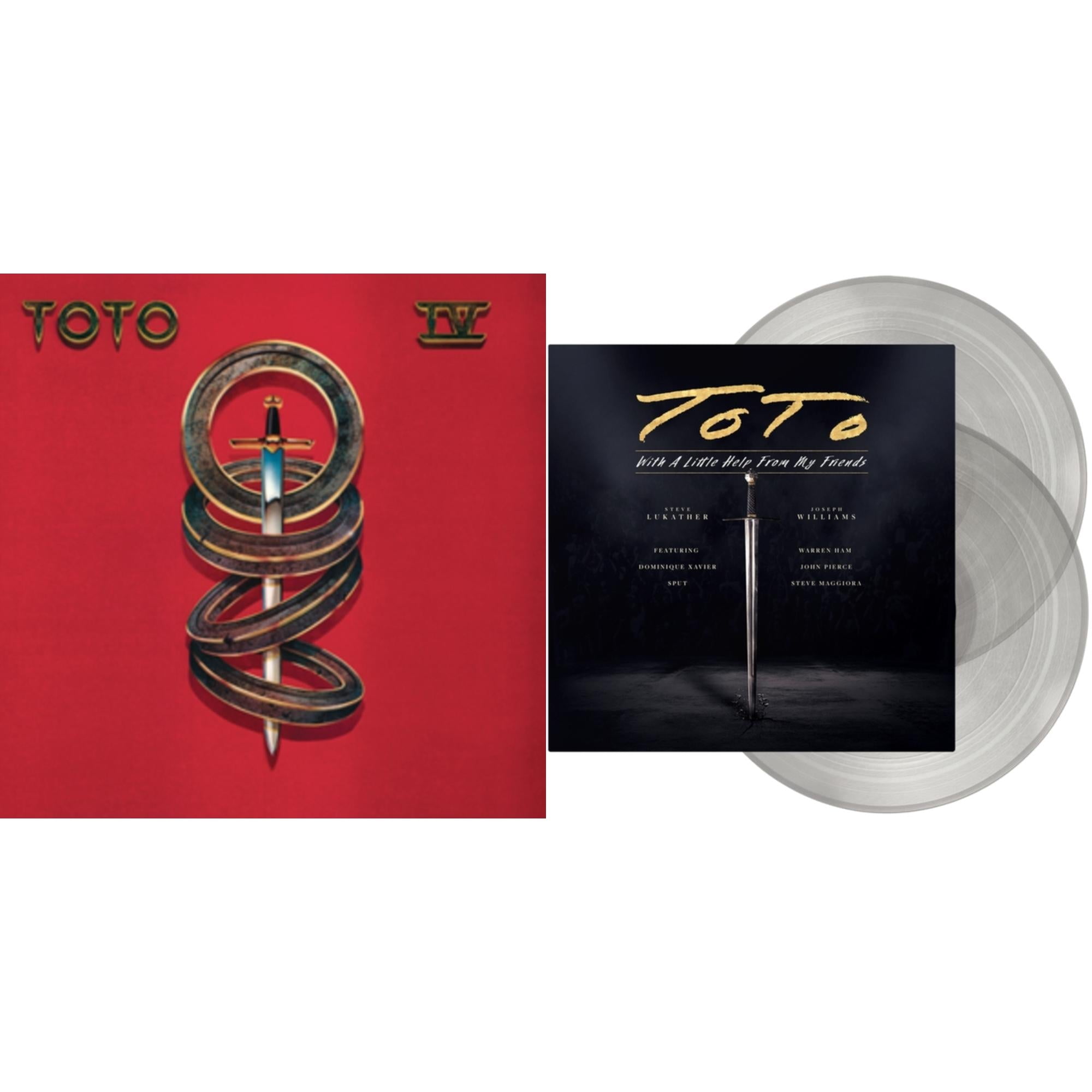 Toto Iv & With A Little Help From My Friends (X) (Transparent LP Vinyl ...