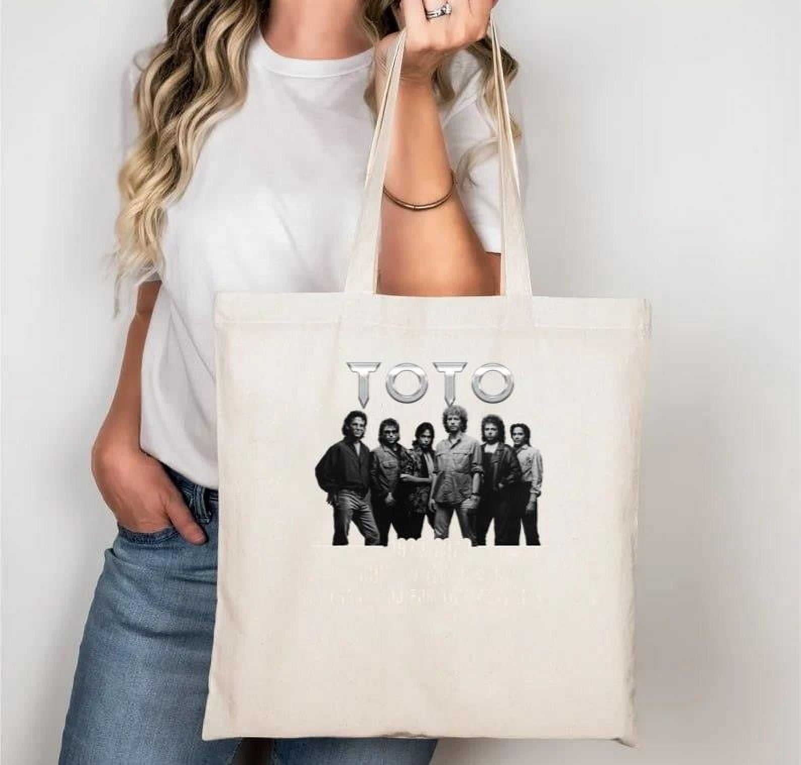 Toto Rock Band Music Fan Africa Rosanna Hold The Line Tote Bag, a gift ...