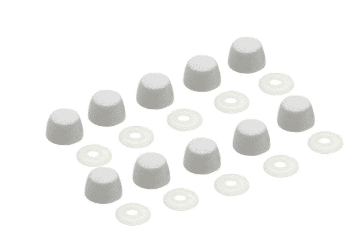 Toto THU098-01 Bolt Cap-Base Set Piedmont Bidet & Toilet, Cotton White ...