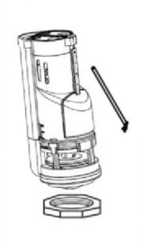 Toto THU435 Flush Valve Assembly with Dual Flush - Walmart.com