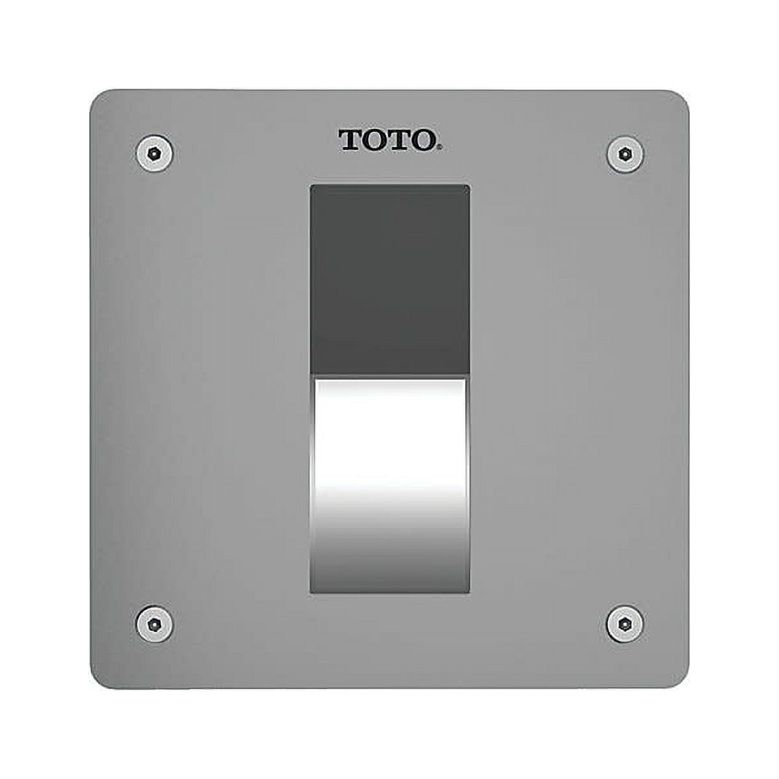 Toto Tet3la32 Concealed 4" X 4" 1.28 Gpf Toilet Flushometer - Stainless ...