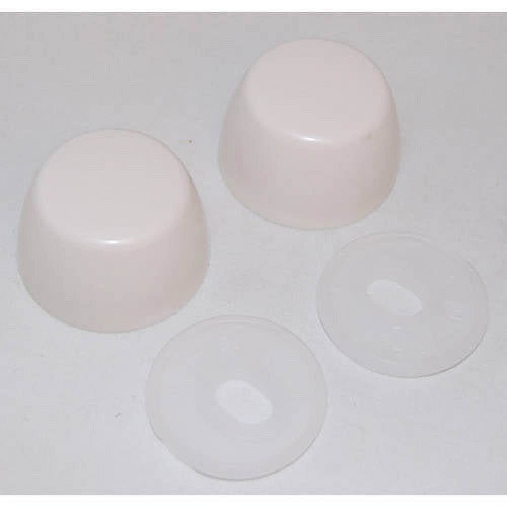 Toto Thu098 Bolt Cap Set (10 Caps And 10 Bases) - Beige - Walmart.com