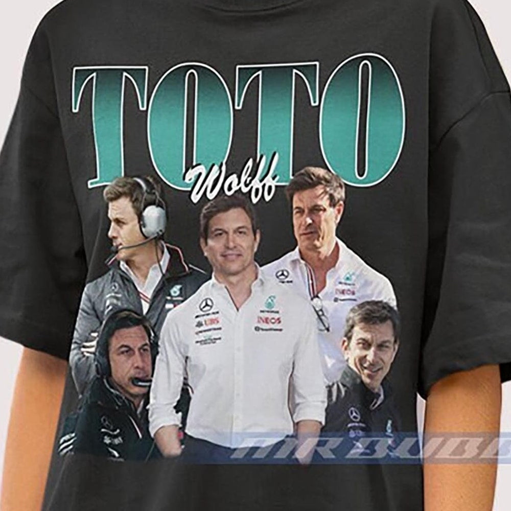 Toto Wolff Retro 90s Style Unisex T-Shirt, F1 Tee, F1 Fans Gift ...