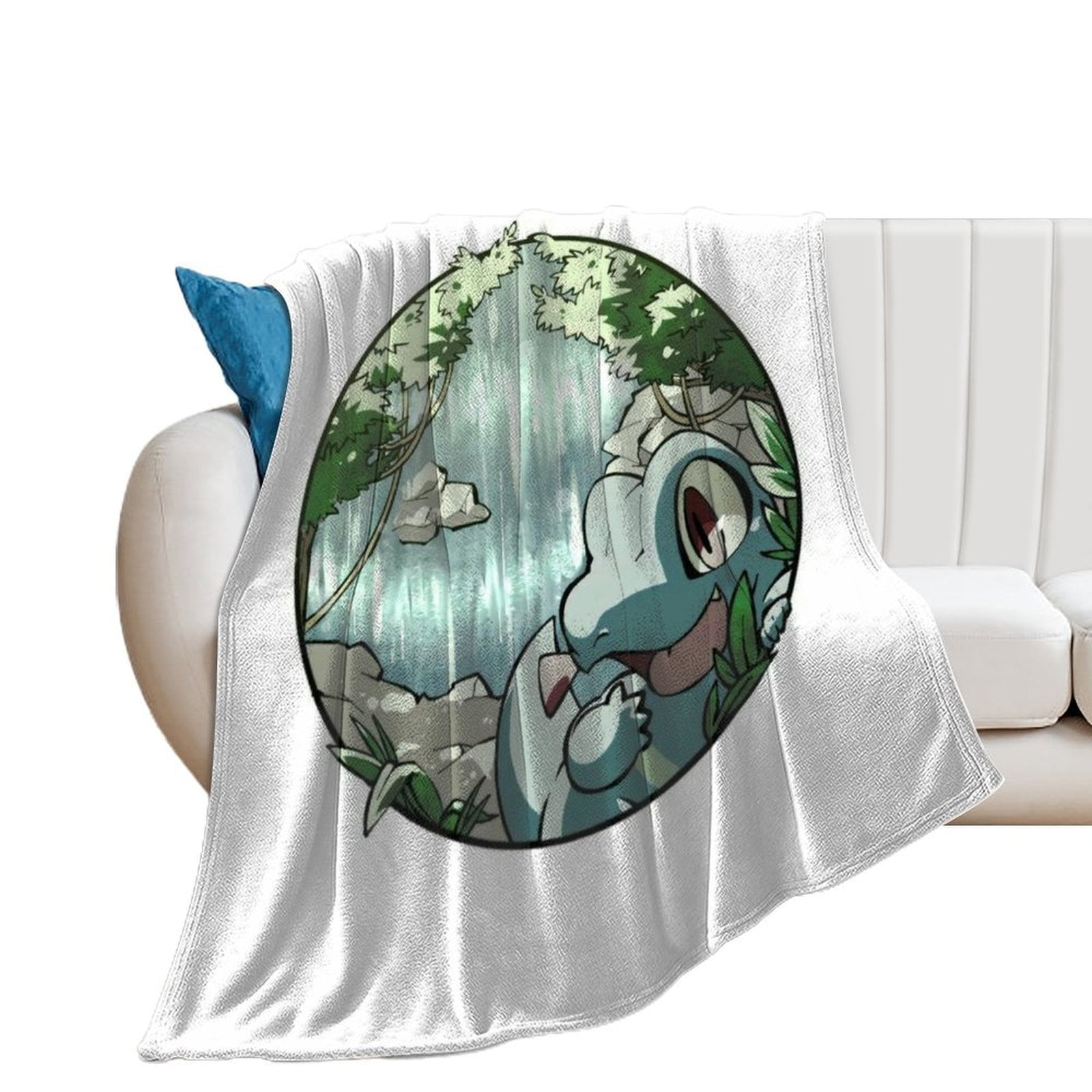 Toto-dile Throw Blanket Flannel Anime for Girls Boys Men Women Toto ...