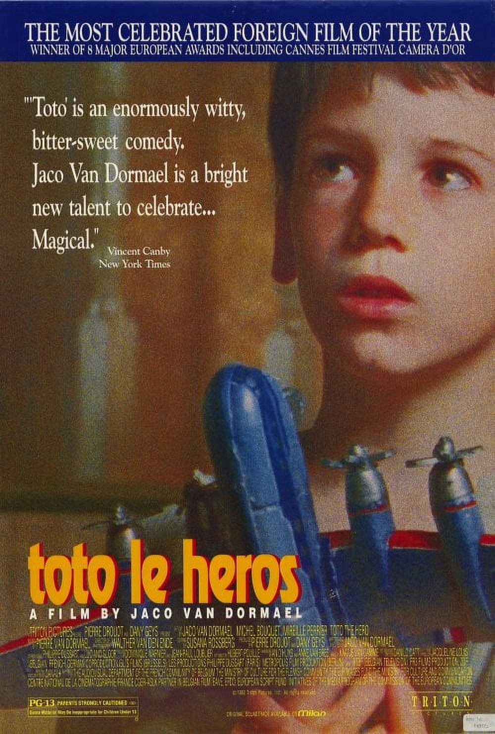 Toto le Heros - movie POSTER (Style A) (27" x 40") (1991) - Walmart.com