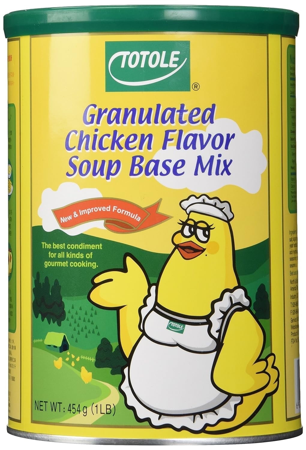Totole Granulated Chicken Flavor Soup Base, Bouillon Powdered Soup ...