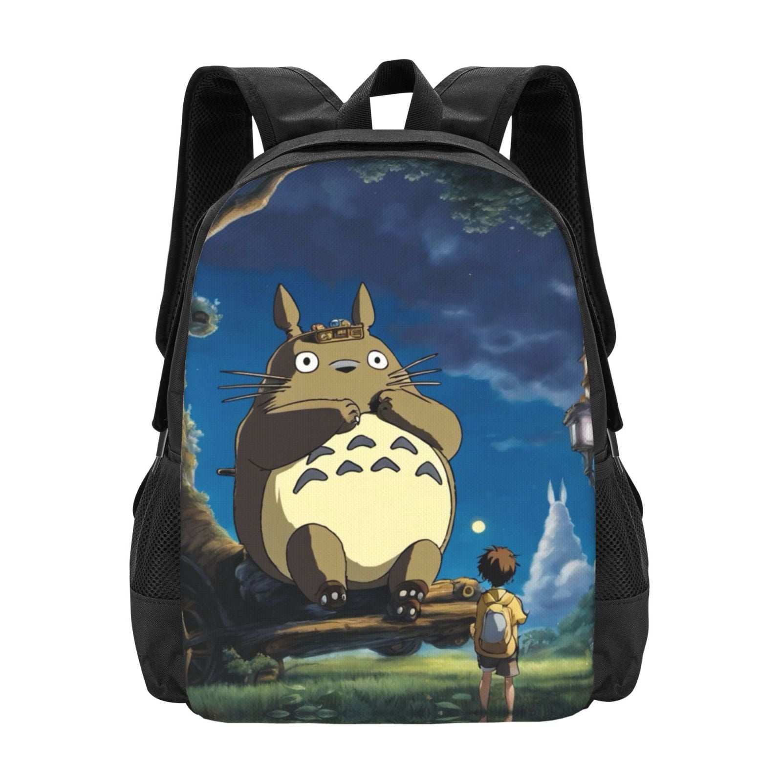 Totoro 3D Printed Anime Backpack,Lightweight Casual Capacity Travel ...
