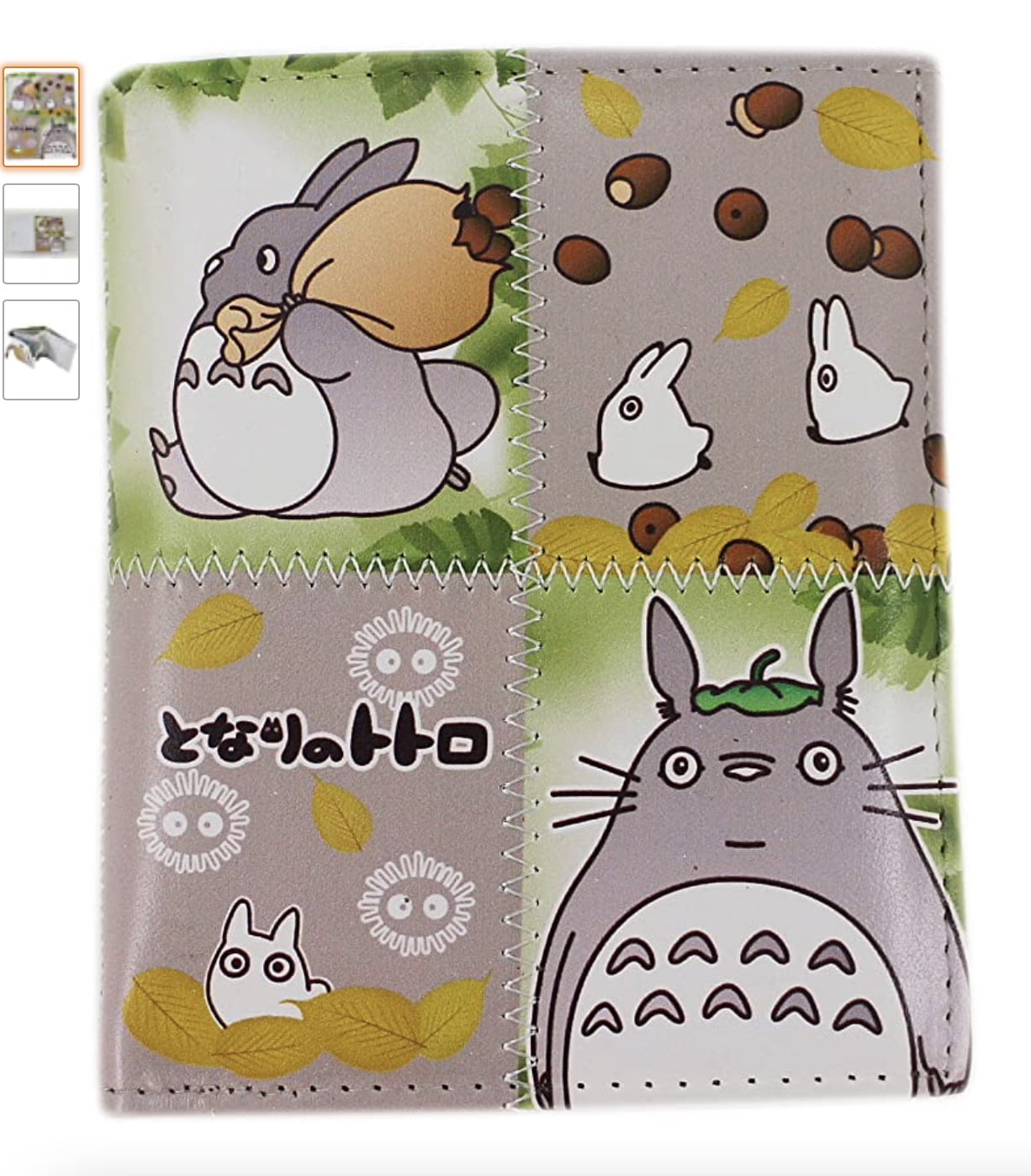 Totoro And Friend Wallet - Magnet close Trifold Wallet - Walmart.com