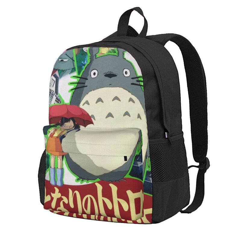 Totoro Backpac 16.5In Anime Computer Bag Hiking Bookpack Bag for Adult ...