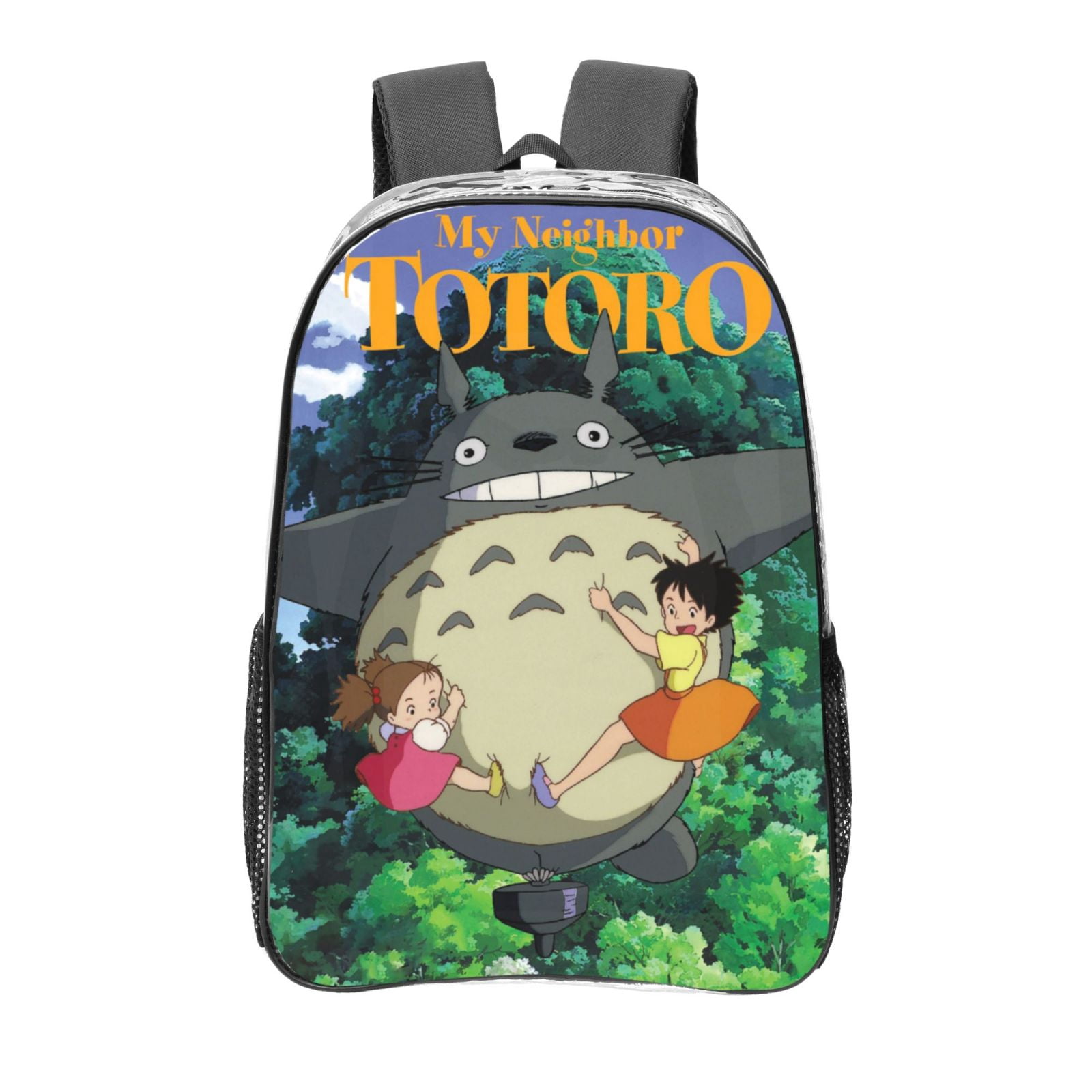 Totoro Basics Transparent Backpack School See Through Plastic Backpacks ...