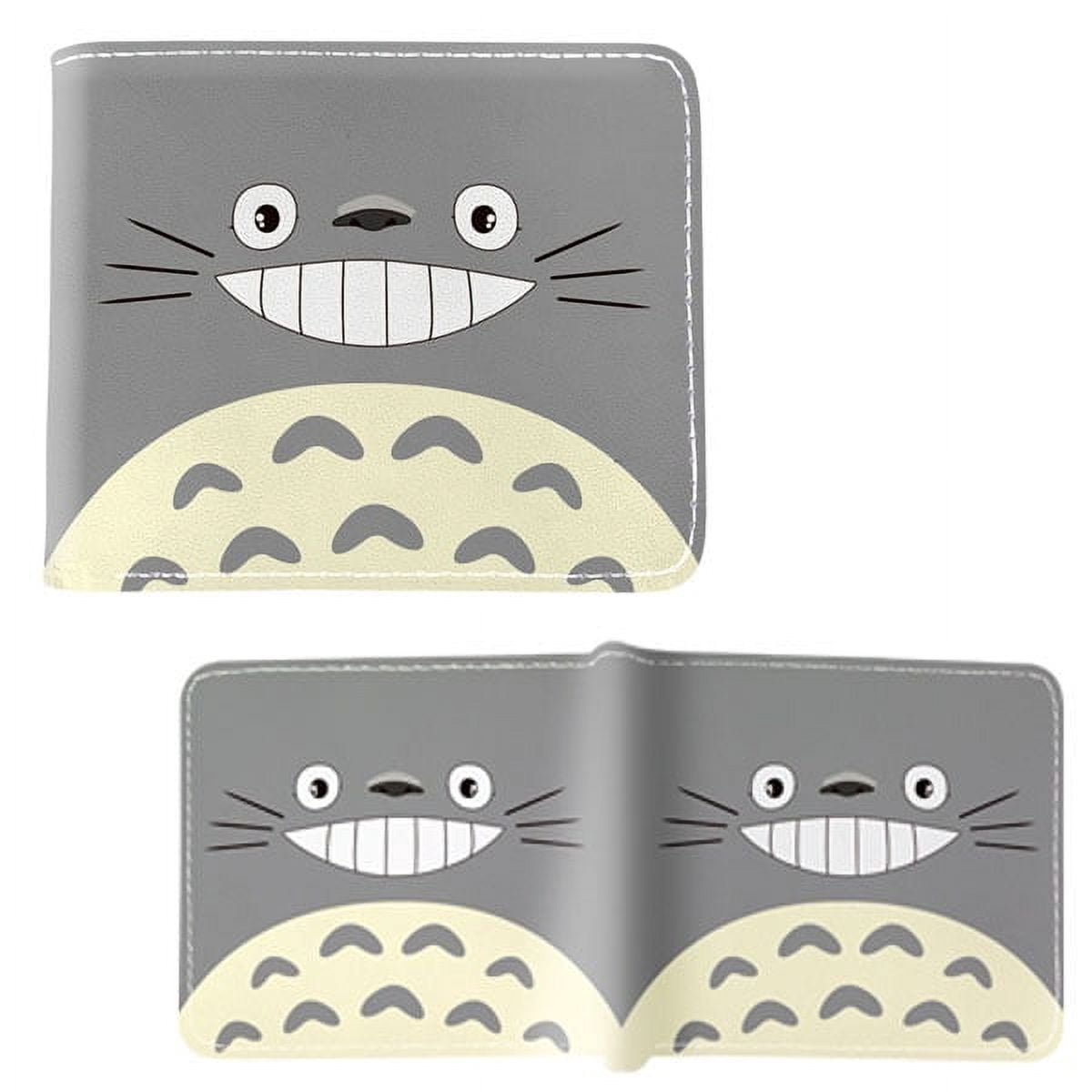 Totoro Face - My Neighbor Totoro 4x5" Bi-Fold Wallet - Walmart.com