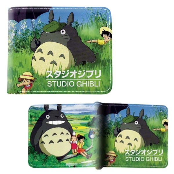 Totoro Fields - My Neighbor Totoro 4x5" Bi-Fold Wallet - Walmart.com