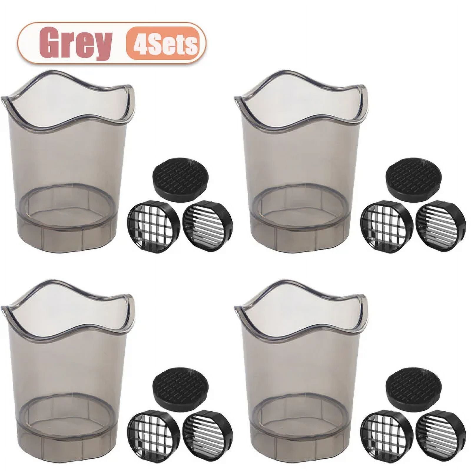 Totoro HeroStainless Steel Slicing Cups with Push Plate Fruit and ...