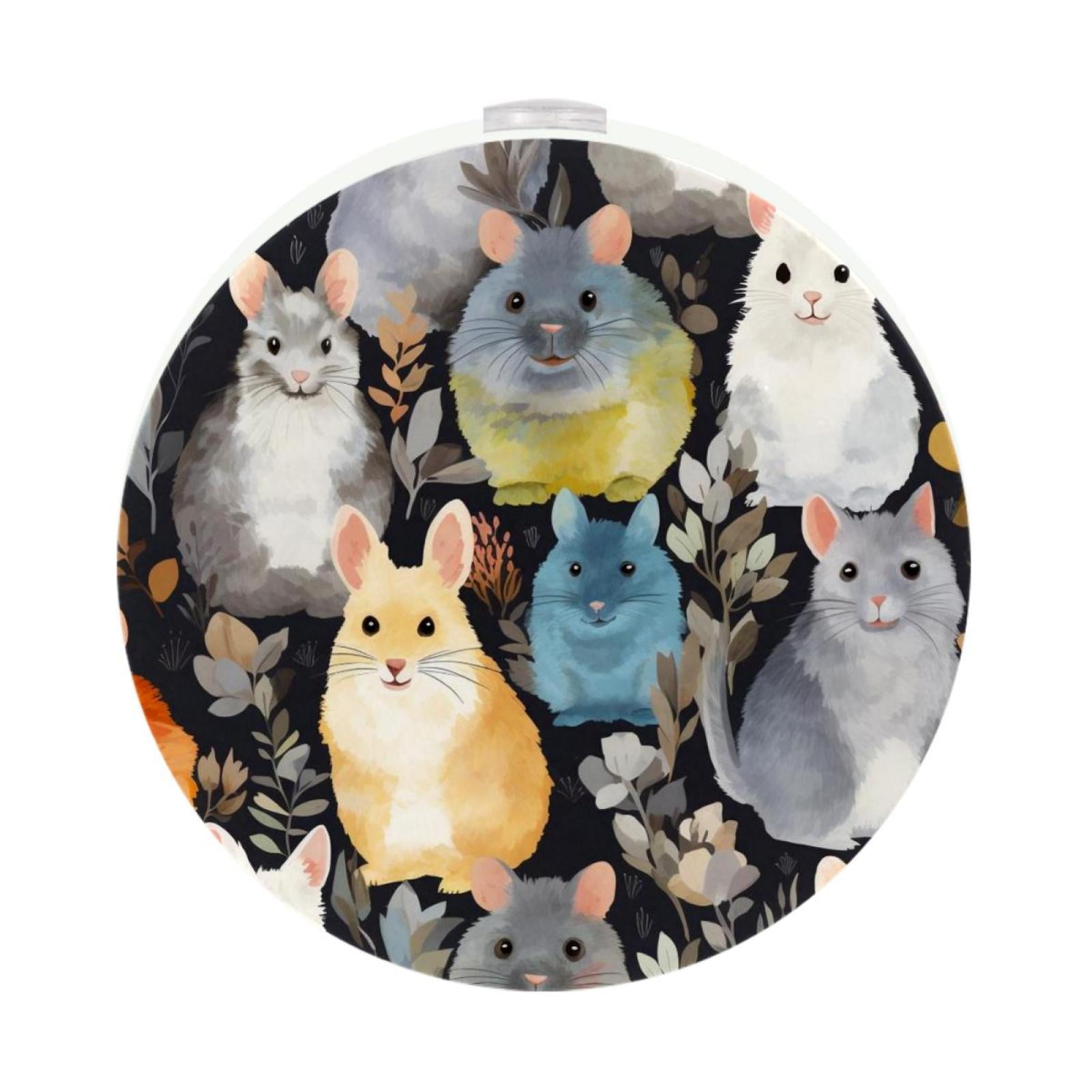 Totoro LED Round Night Light-2PCS: Compact and Energy-Efficient ...