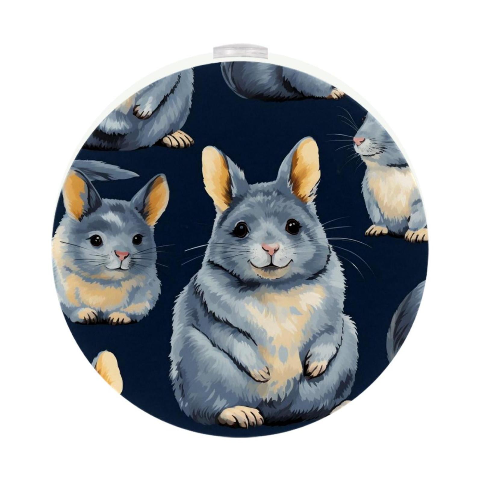Totoro LED Round Night Light (2PCS) – Energy Efficient Plug-in Lamp ...