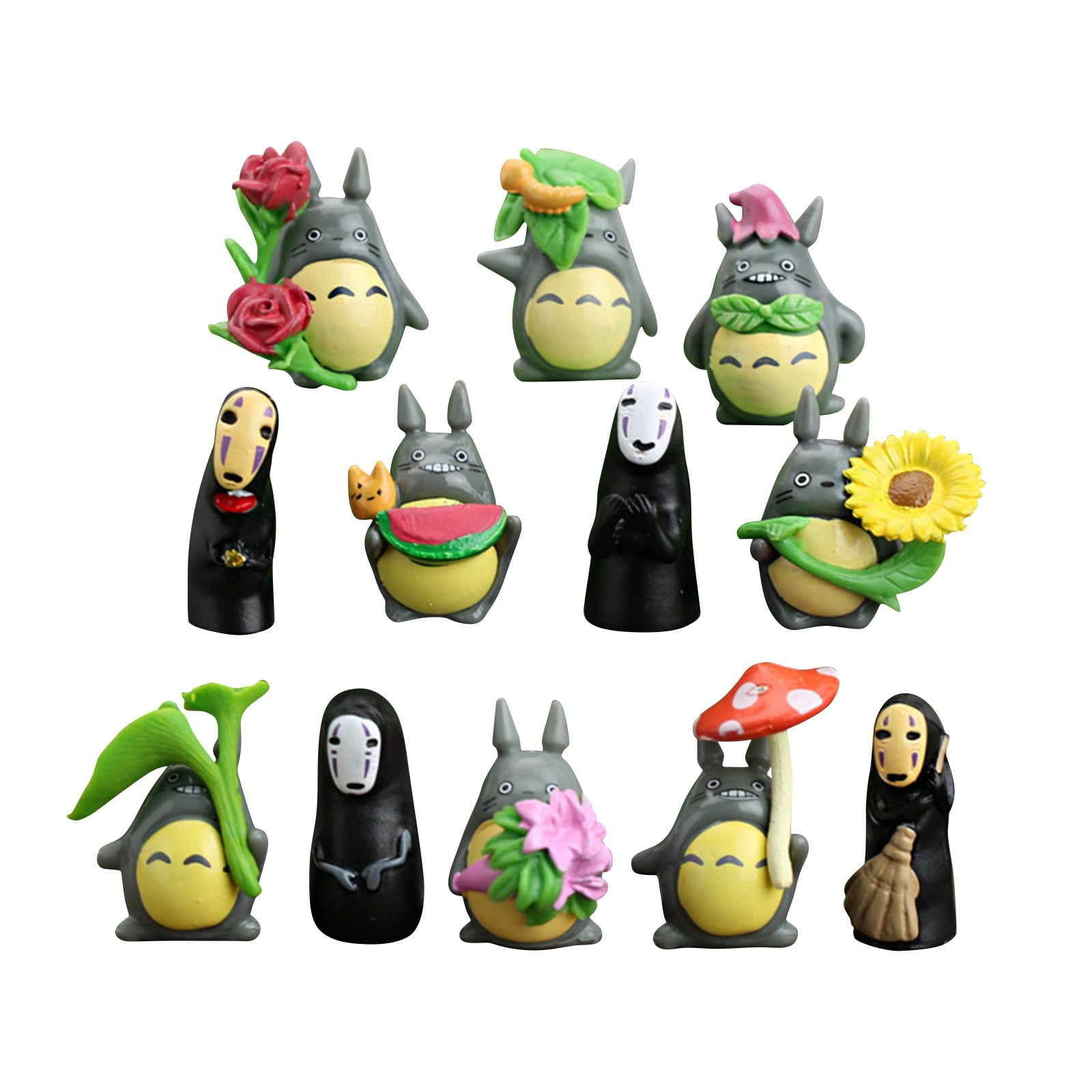 Totoro Resin Dolls, Totoro Resin Model Statue Action Figures，Movie ...