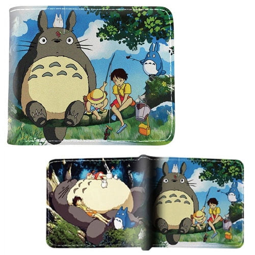Totoro Sit on Tree - My Neighbor Totoro 4x5" Bi-Fold Wallet - Walmart.com