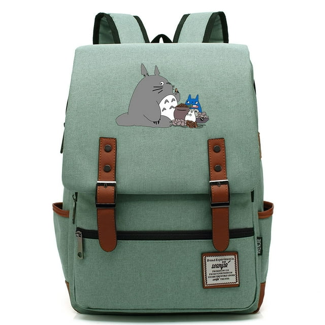 Totoro Square Backpack with Belt Buckle - Perfect for Kids and Teens ...