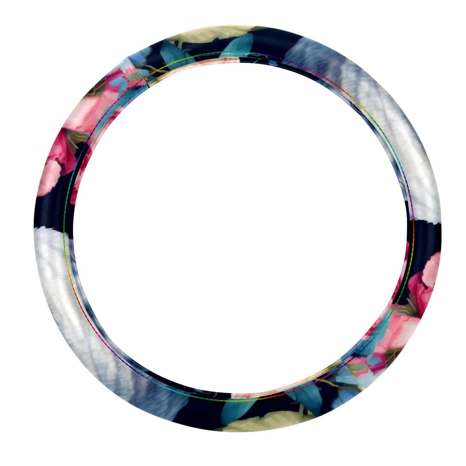 Totoro Stylish Steering Wheel Cover | PVC Leather | 14.5 Inch Diameter ...