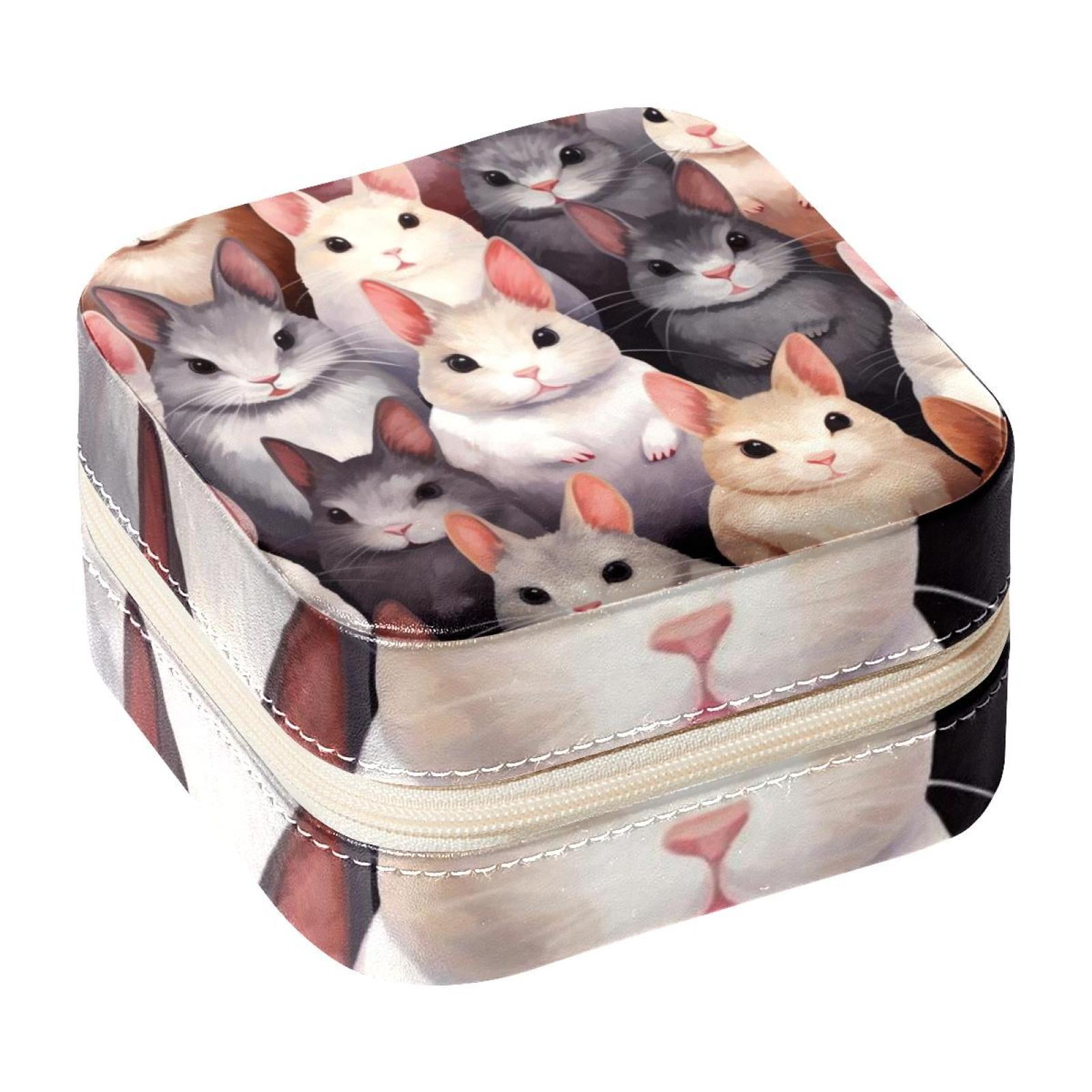 Totoro Travel Portable Square Jewelry Stand, Earring Organizer, Ring ...