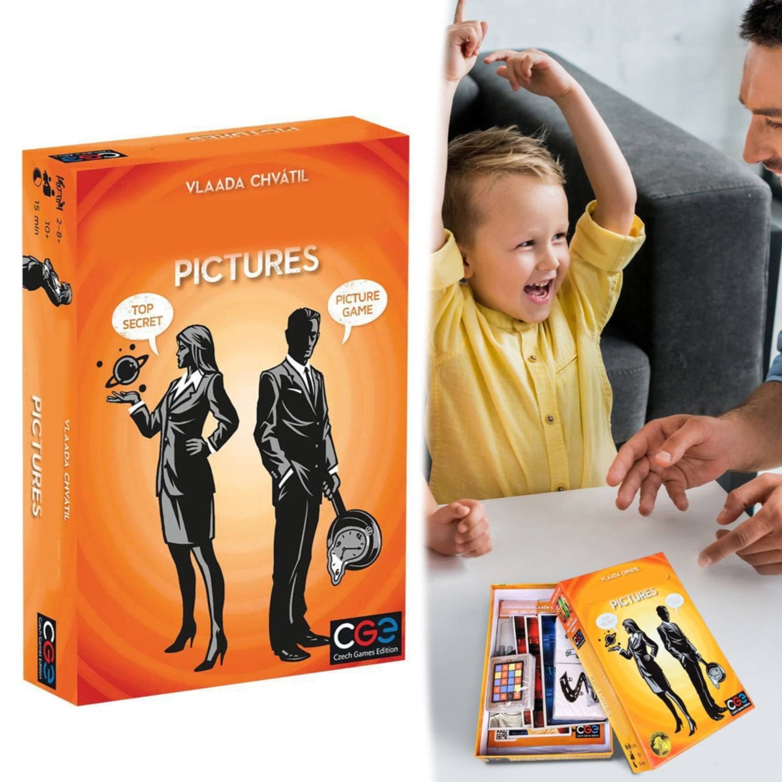 Totoyto Hues and Cues Board Game for Family Night CGE Czech Games ...