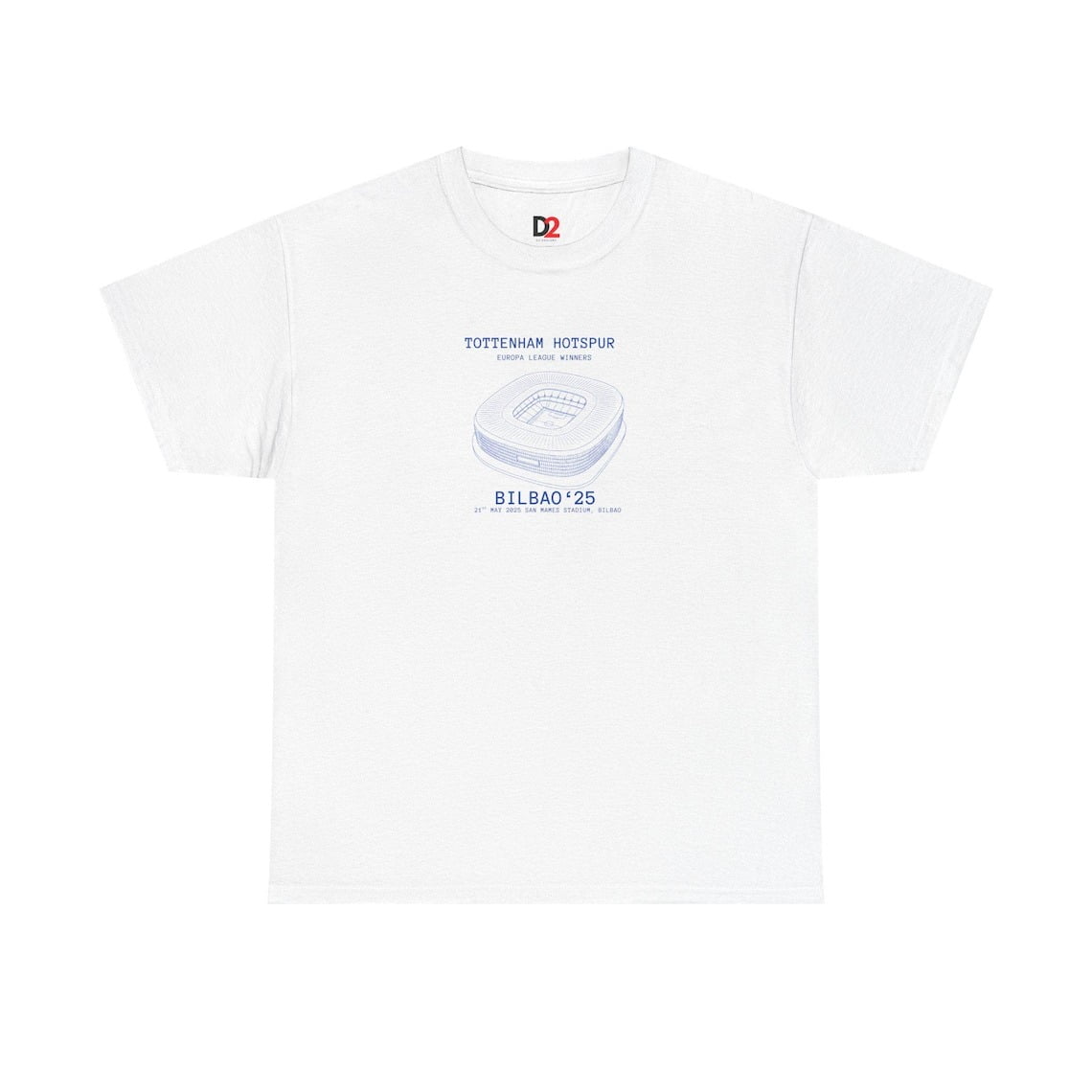 Tottenham Hotspur Europa League Final Winners Football Fan Tee, Big ...