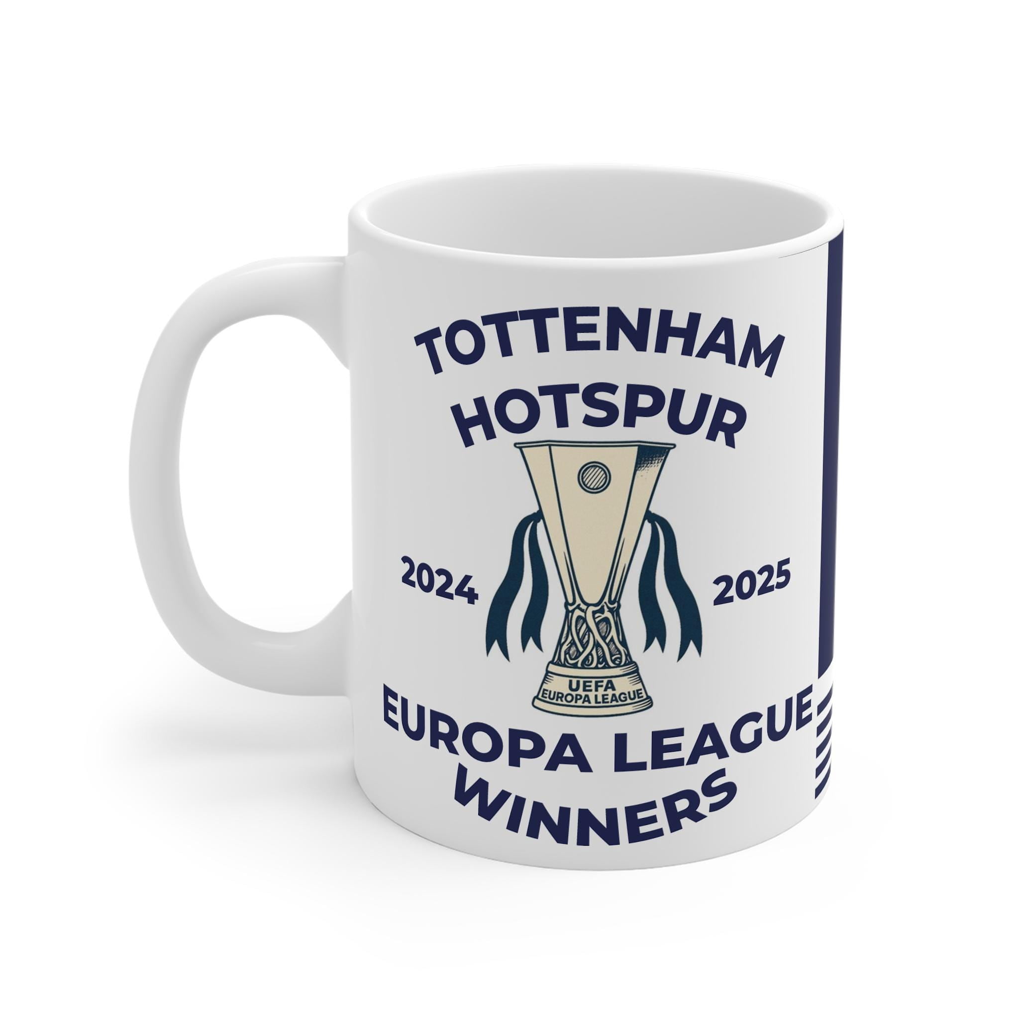 Tottenham Hotspur Europa League Winners 2025 Ceramic Mug Optional ...