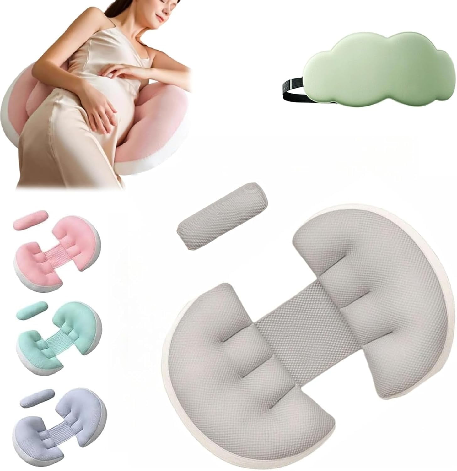 Tottlebee Pregnancy Pillow, 2025 New Cozy Pregnancy Sleep Pillow ...