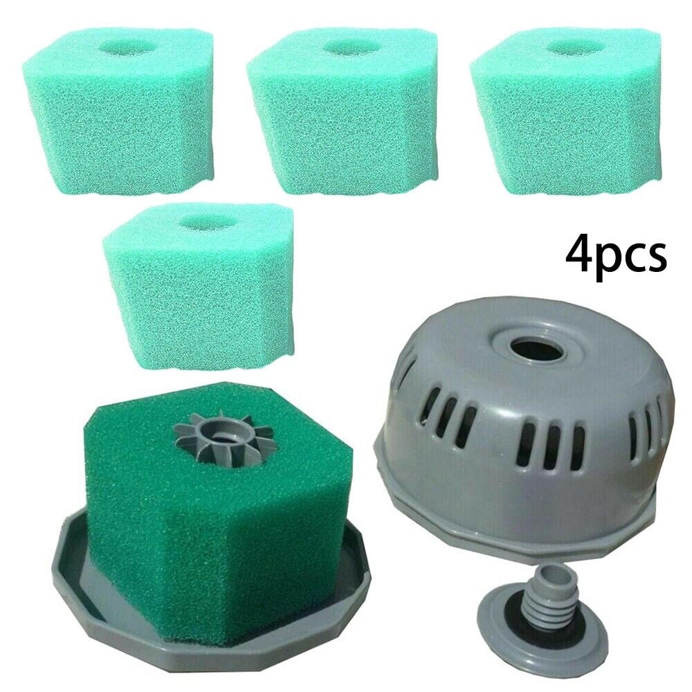Totyc 4 Pack Hot Tub & Spa Reusable Washable Foam Sponge Filters Set ...