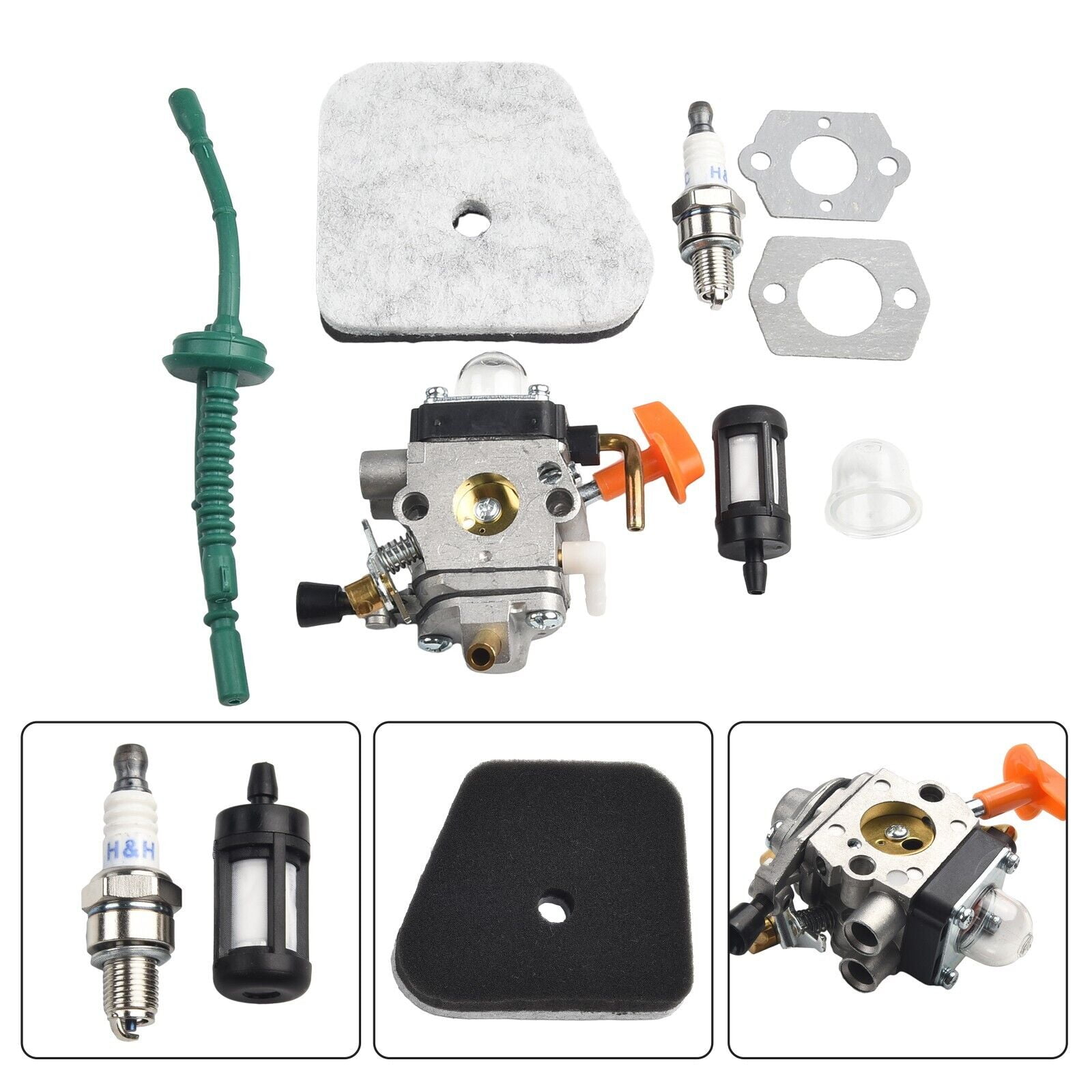 Totyc Carburetor Kit For STIHL FS90 FS110 HT101 FS130 FS110R KM110R ...