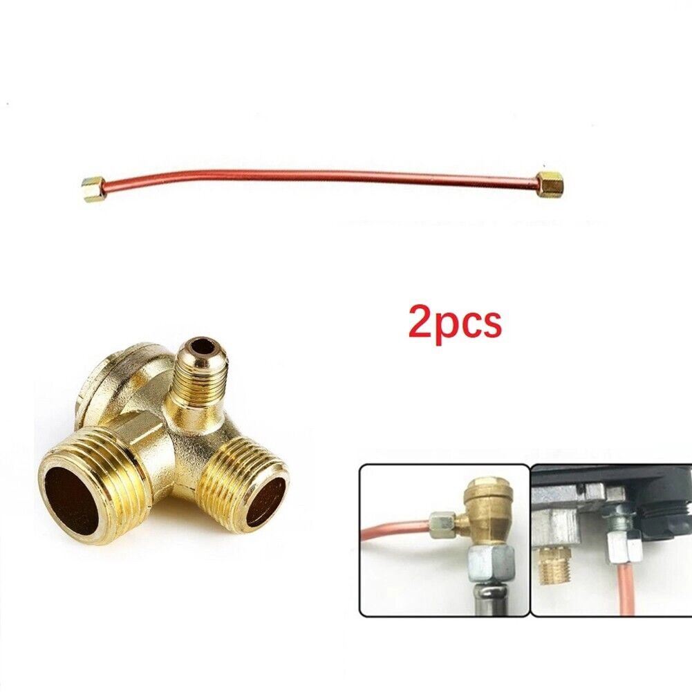Totyc Central Pneumatic Air Compressor Check Valve 3-Port Brass 20mm ...