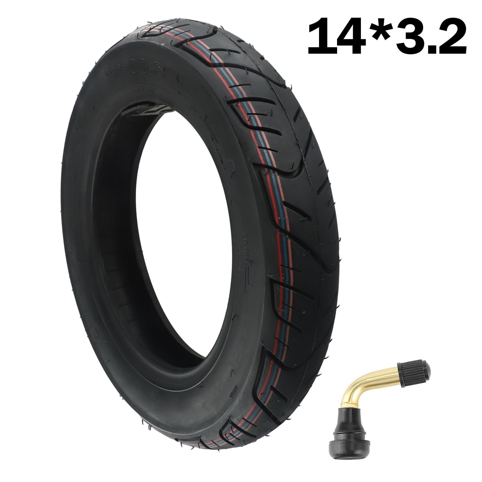 Totyc Tyres Tubeless Tire Vacuum Tyre Superior Grip 14 inch 14X3 2 ...