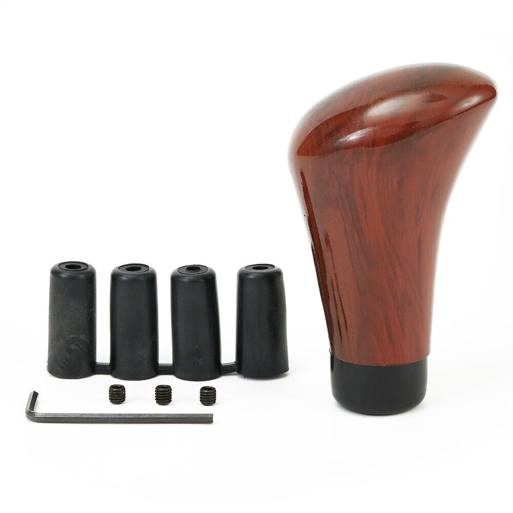 Totyc Universal-Walnut/Wood Grain Car Gear Head Shift Shifter Lever ...